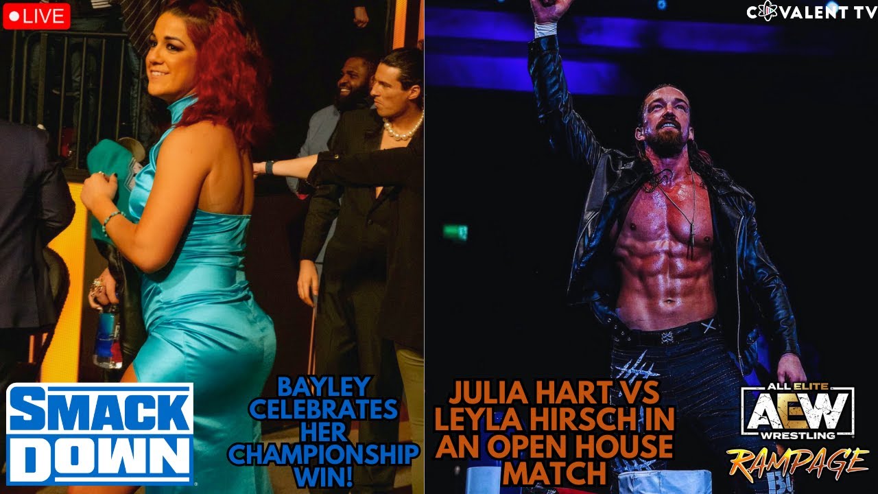 WWE Smackdown & AEW Rampage Review 4/12/24 | Bayley Celebrates & Julia ...
