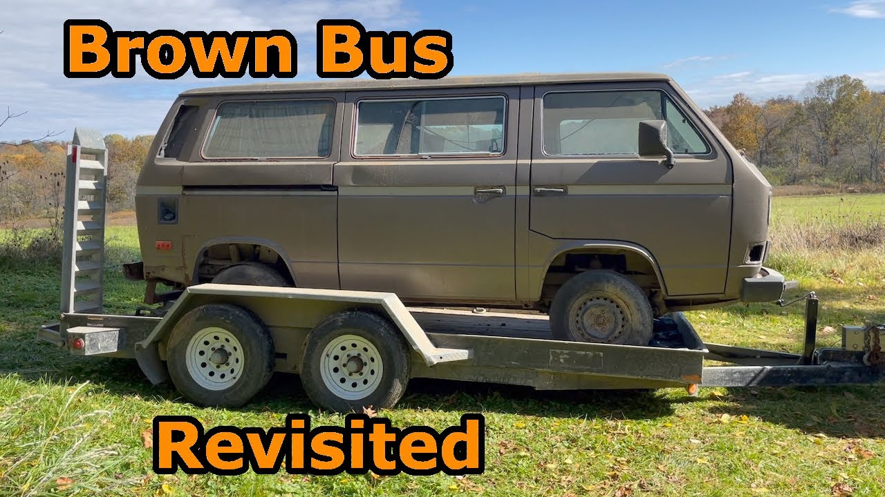 Brown Bus Revisited- Vanagon Syncro Barn Find - YouTube
