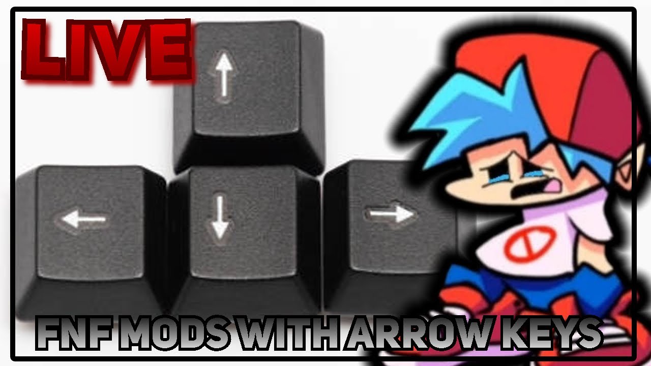 Playing Friday Night Funkin' With ARROW KEYS! | Shadow Slime - YouTube