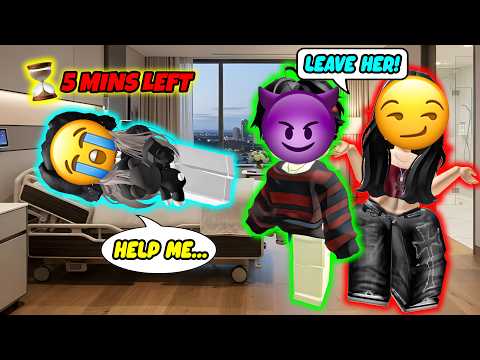 ⏳ I ONLY HAVE 5 MINUTES LEFT TO LIVE BUT NOBODY CARES 💔 #roblox #robloxstory