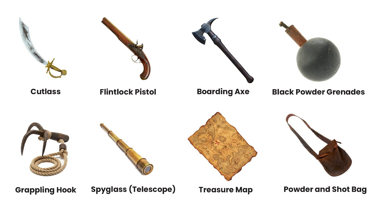 Every Pirate Tool Explained in 3 Minutes - YouTube
