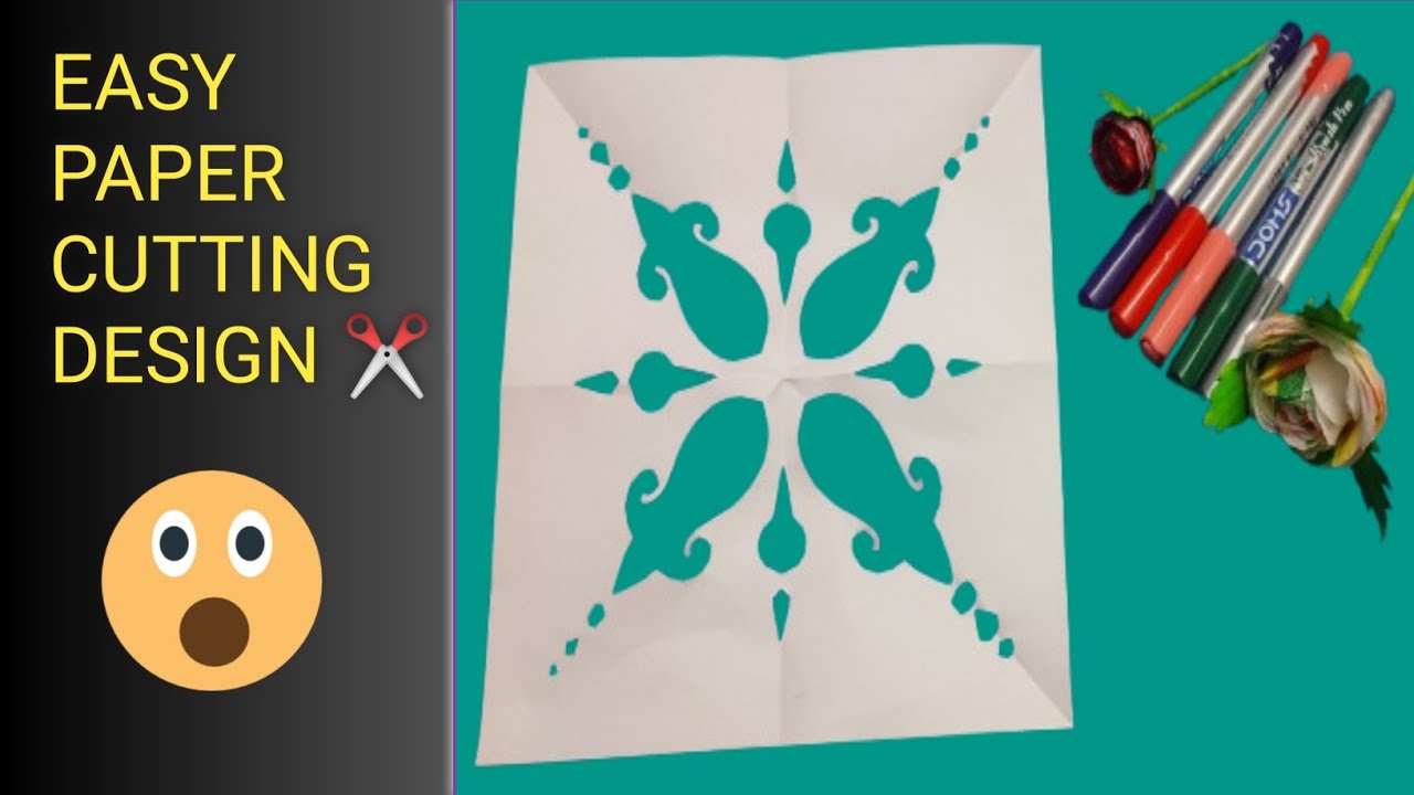 Papper Cutting Design / Papper Cutting Craft - YouTube