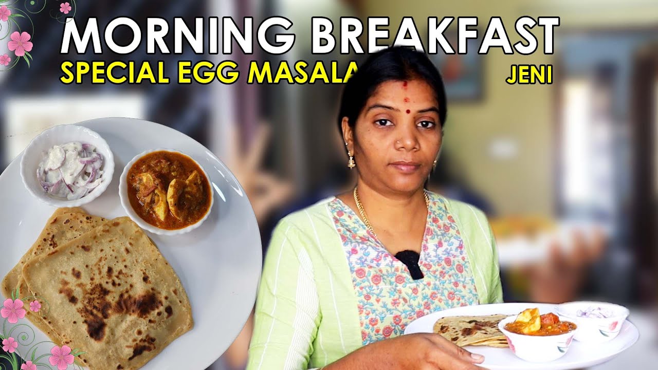 TODAY'S MORNING BREAK FAST | சப்பாத்தி முட்டை மசாலா | 07 JAN 2023 ...
