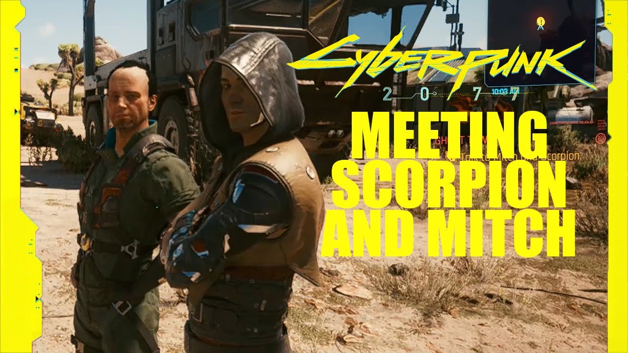 Meeting Scorpion and Mitch - Cyberpunk 2077 - YouTube