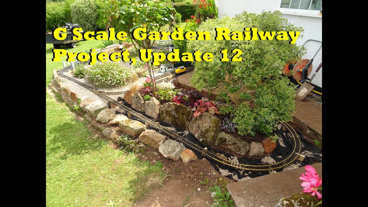 G Scale Garden Railway Project, Update 12, August/September 2016 - YouTube
