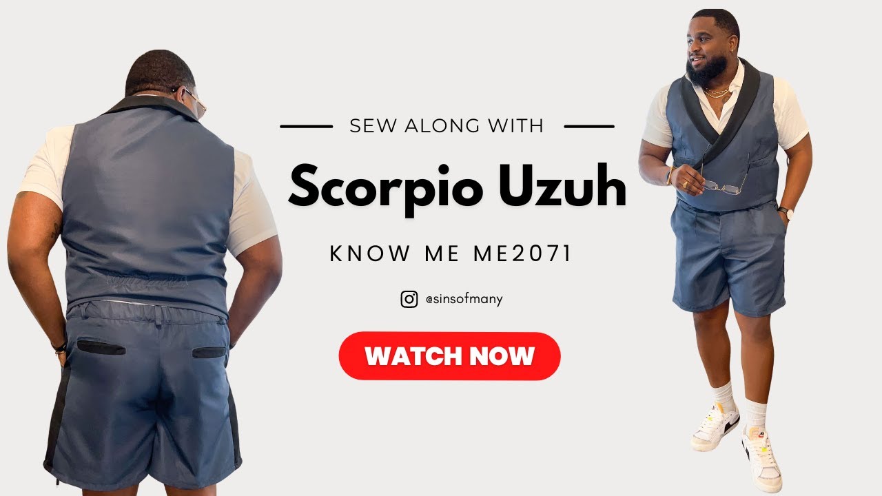 SEW ALONG WITH SCORPIO X KNOW ME ME2071 - YouTube