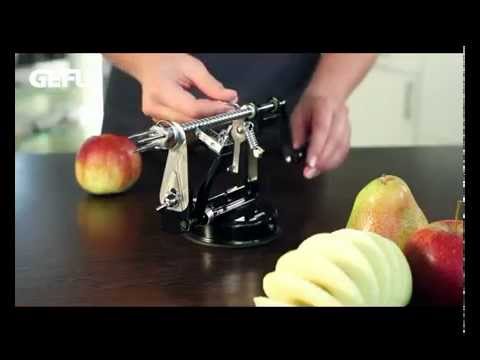 geschenkidee.ch - Apfelschäler 3 in 1 - YouTube