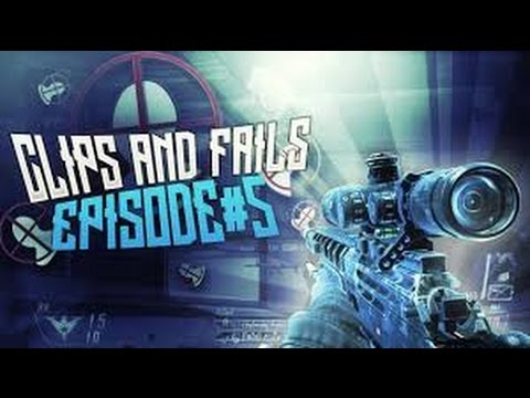 Black Ops 2- Clips & Fails#5 - Split 5on head?!!! - YouTube