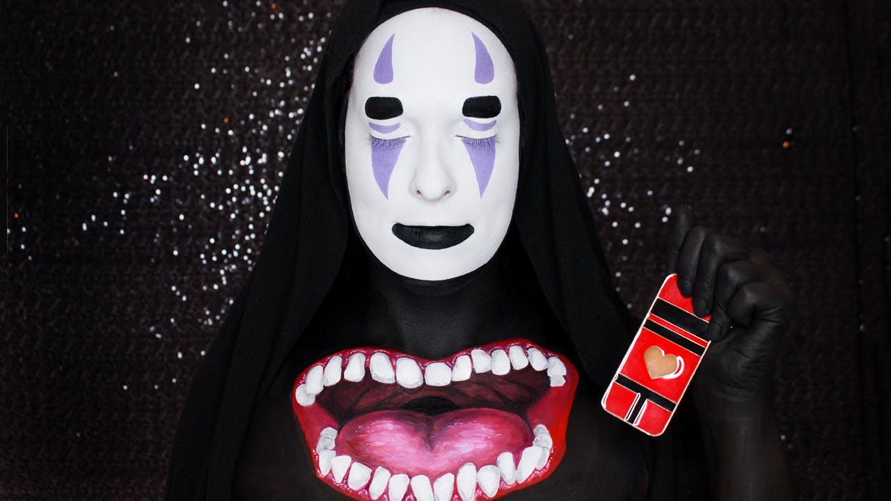 NO FACE MAKEUP | Day 17 of 31 Days of Pompoween - YouTube