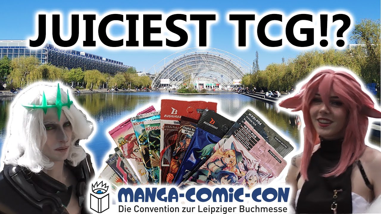 TCG Hunt + Interview @ Manga Comic Con / Leipziger Buchmesse Germany ...