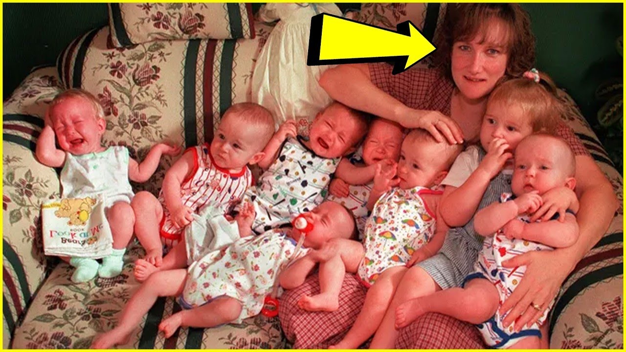 In 1997, She Got Septuplets - See What They Look Like 21 Years Later ...