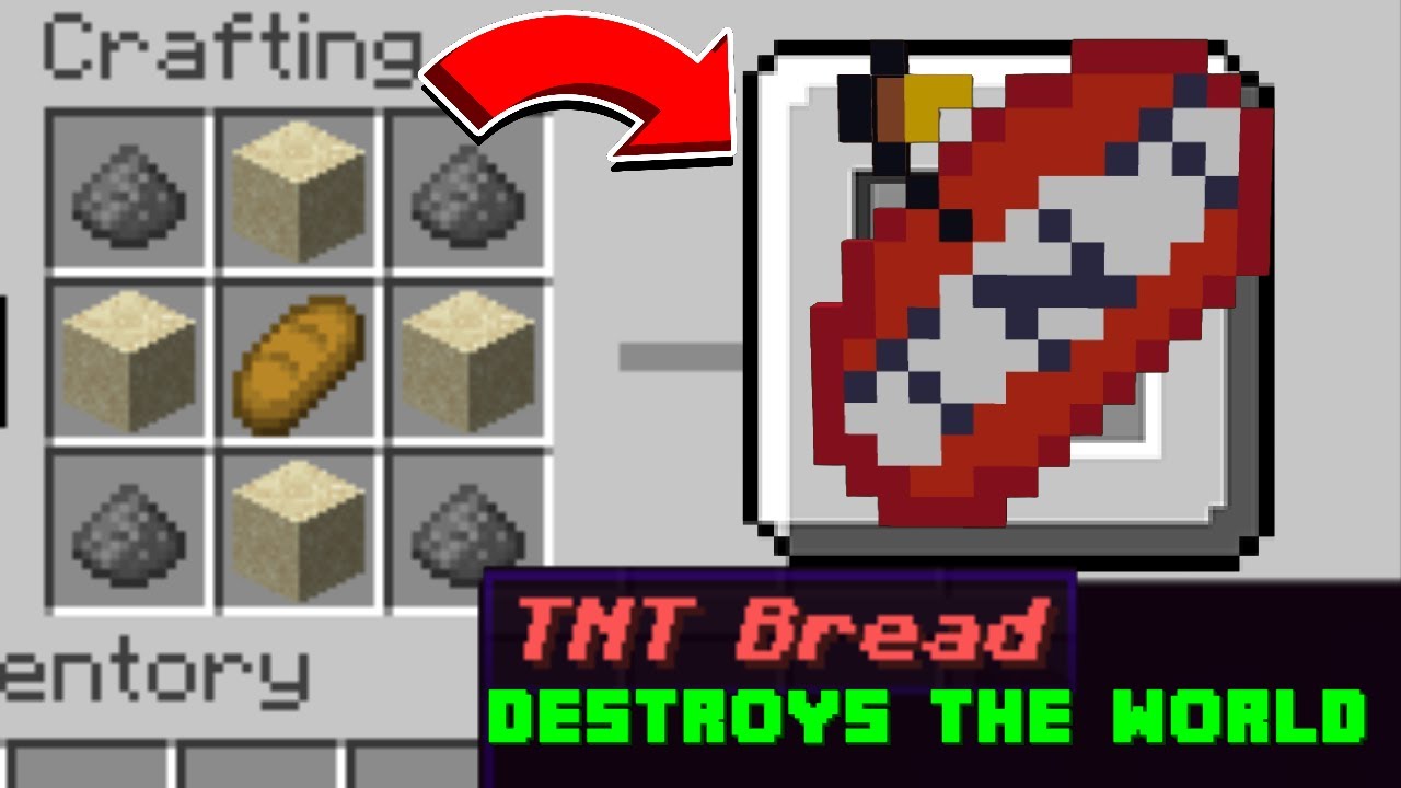 I FOUND SOME OP BREADS IN MINECRAFT !😱 - YouTube