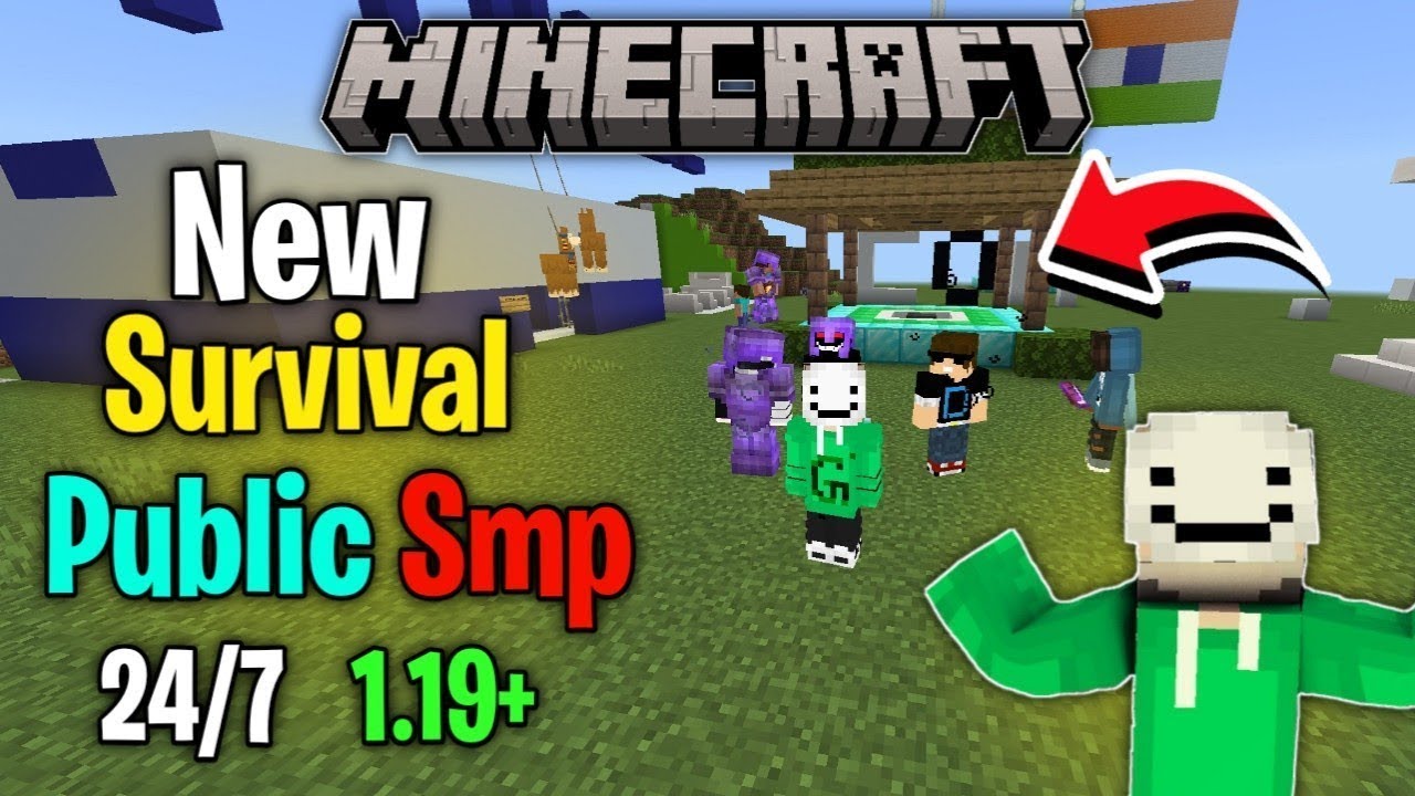 MINECRAFT FOX CITY SMP JOIN NOW MCPE/JAVA & BEDROCK 1.19+ | OPEN PE SERVER | PUBLIC SMP⛏️ - YouTube