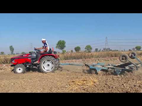 E Tractor on disc harrow 7*7 discs