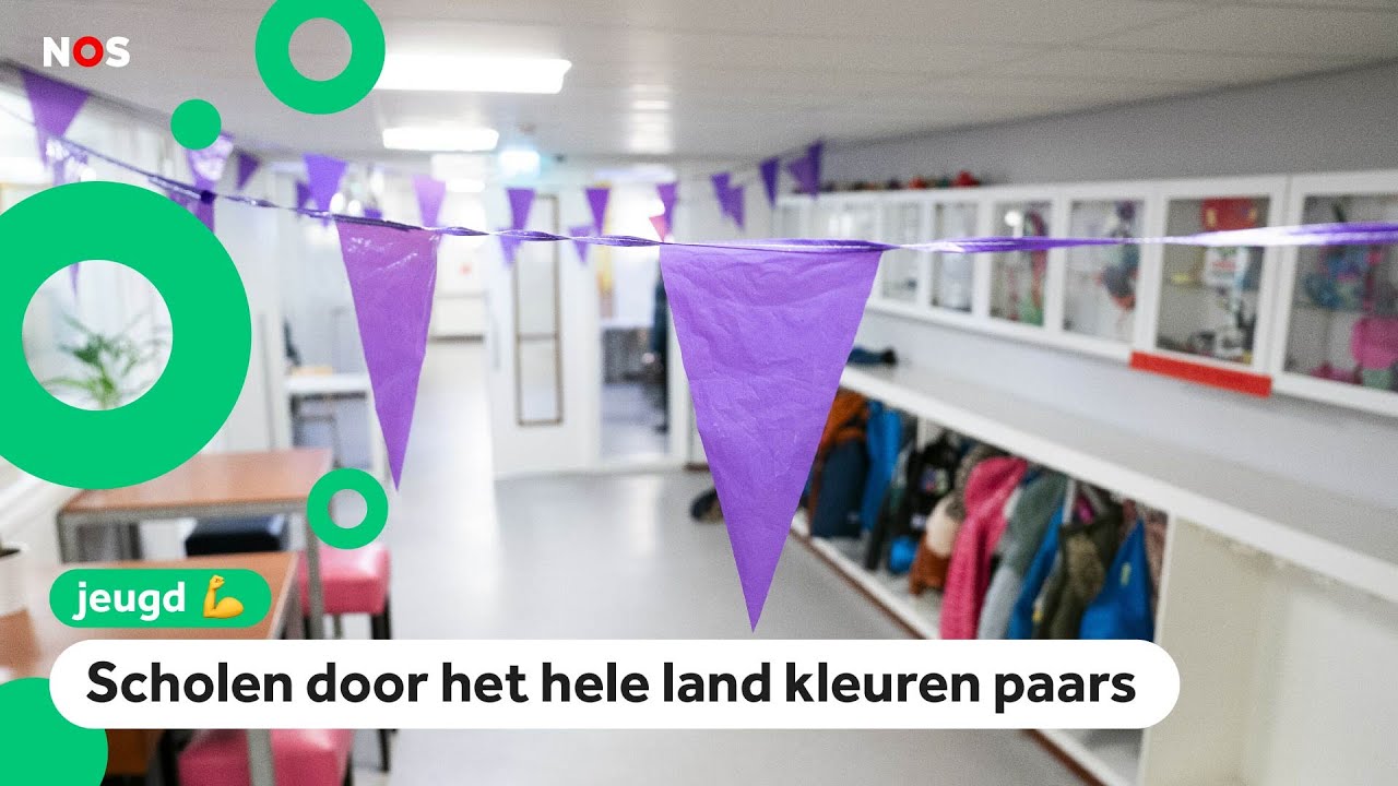 Waarom is paars de kleur van Paarse Vrijdag? - YouTube