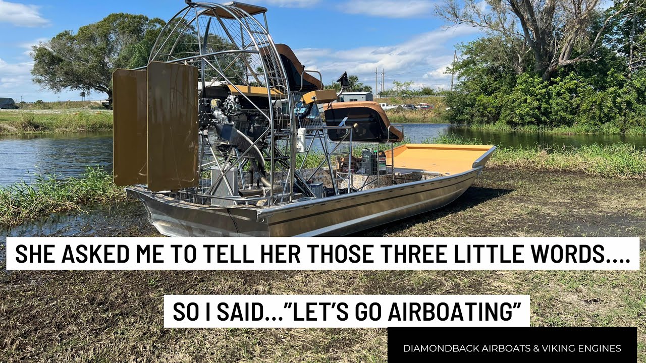 Viking Engines and Diamondback Airboats - YouTube