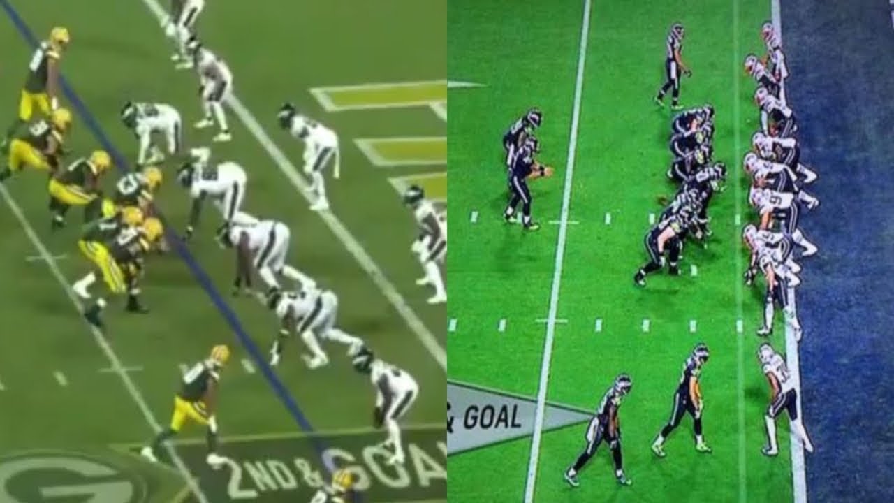 We Added The Audio From Super Bowl 49 To The Packers-Eagles Goal Line ...