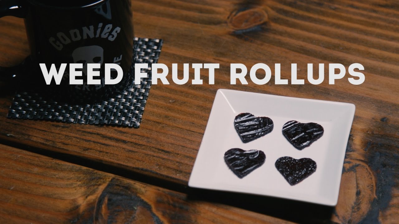 Tastebuds: How to Make Cannabis Fruit Roll-Ups - YouTube
