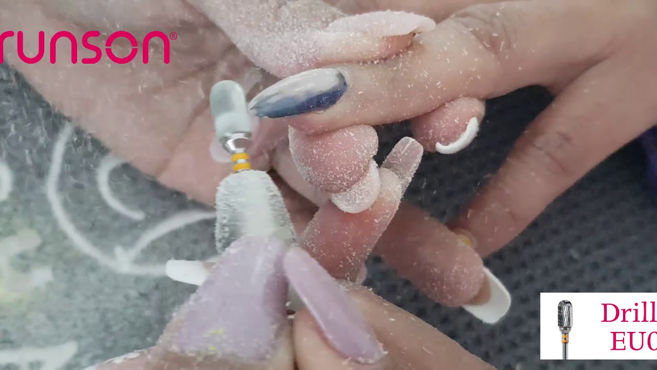 Brunson Nail Drill Machine & Bitd - YouTube