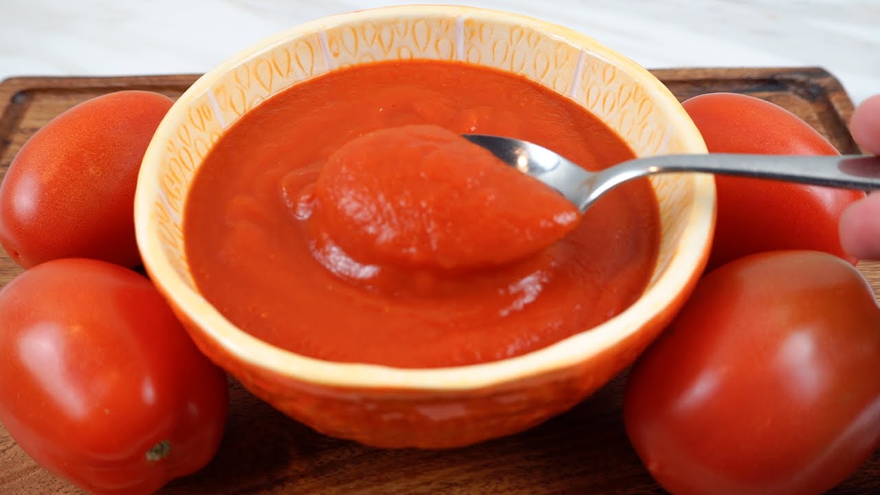 Pasta de Tomate y el truco para conservarlos por 3 meses frescos! - YouTube