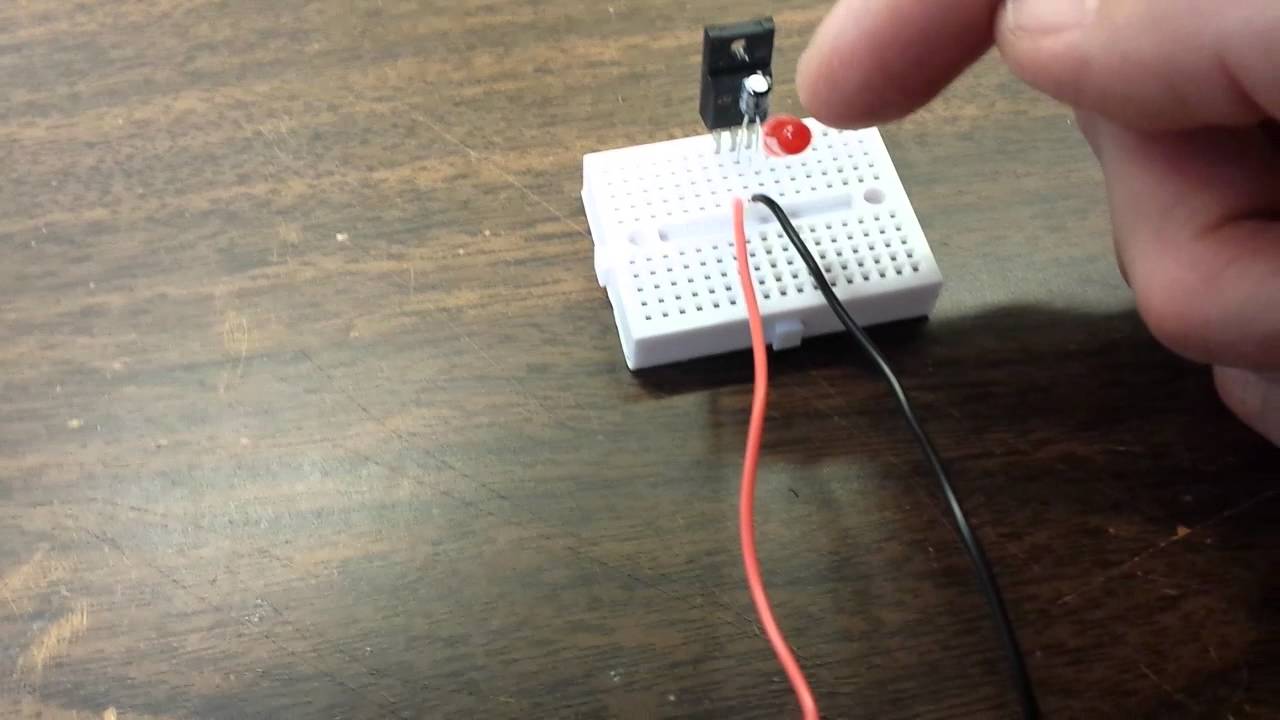 Blinking Red LED - YouTube