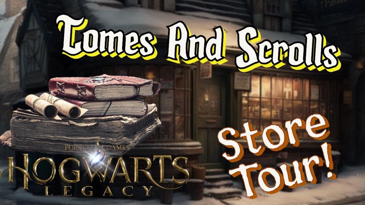 Hogwarts Legacy Tour Tomes and Scrolls Buy These NOW! - YouTube