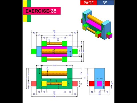 SOLIDWORKS EXERCISE #15 | EXTRUDE UP TO SURFACE | JMV - YouTube