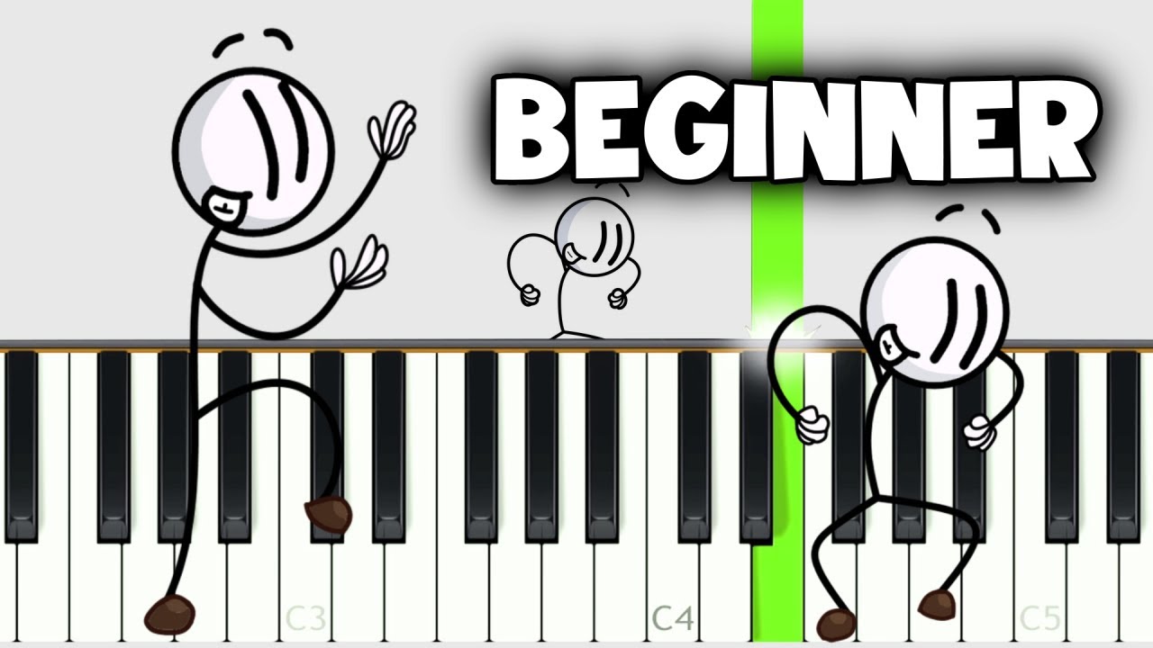 Distraction Dance - VERY EASY Piano tutorial - YouTube