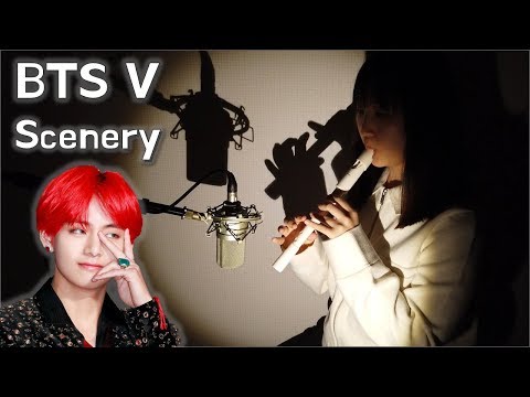 BTS V - Scenery (풍경)《MINIBINI's Flauta》 Cover & Sheet for Play