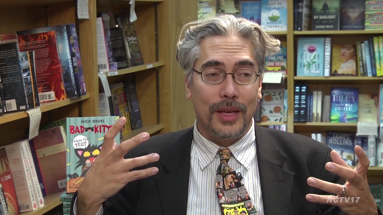 Nick Bruel: Bad Kitty Takes the Test - YouTube