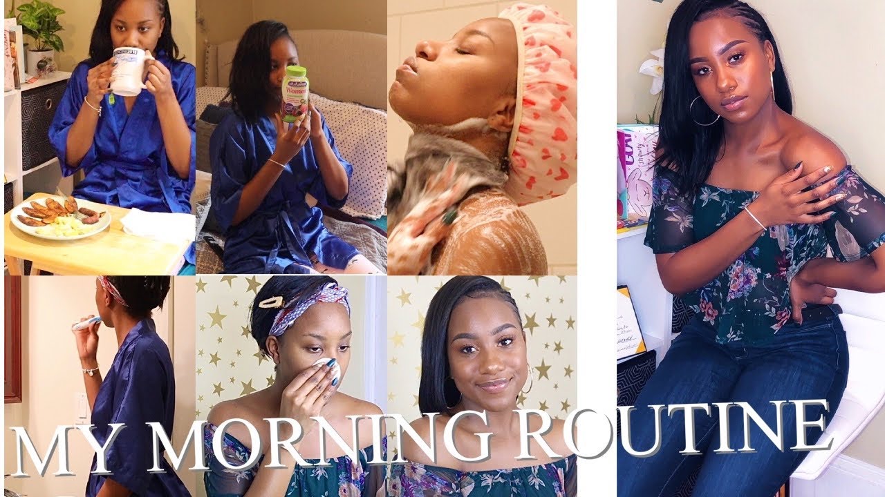 MORNING ROUTINE | GETTING READY WITH ME | SHOWER ROUTINE | SKINCARE ...