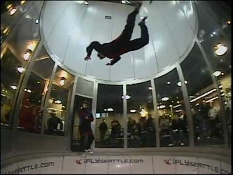 skydive seattle Ifly tunnel Indoor skydiving at Ifly - YouTube
