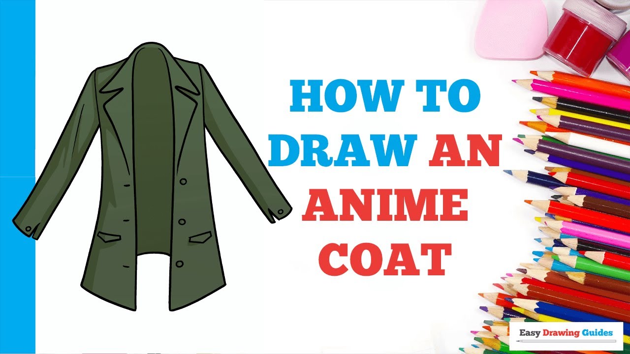 How to Draw a Anime Coat: Easy Step by Step Drawing Tutorial for ...