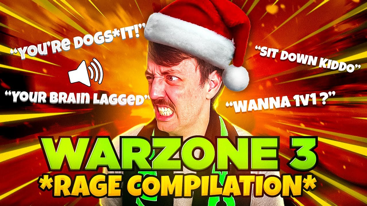 THE BEST WARZONE 3 RAGE COMPILATION - YouTube