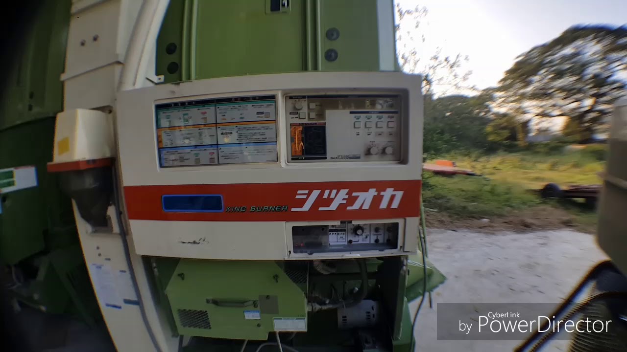 เครื่ออบข้าวเปลือก ญี่ปุ่น รุ่น sug 3.5 ตัน โดยช่างเบิร์ด - YouTube