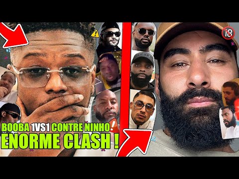 BOOBA PROVOQUE NINHO 1VS1 MENACE LAFOUINE, MEDJA CLASH OKLM, WERENOI BABS ENERVÉ, DAMSO RETIRE INSTA