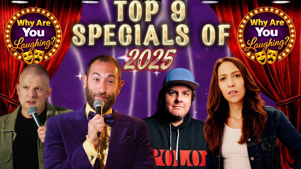 The 9 Comedy Specials That Defined 2025 (Ranked) - YouTube