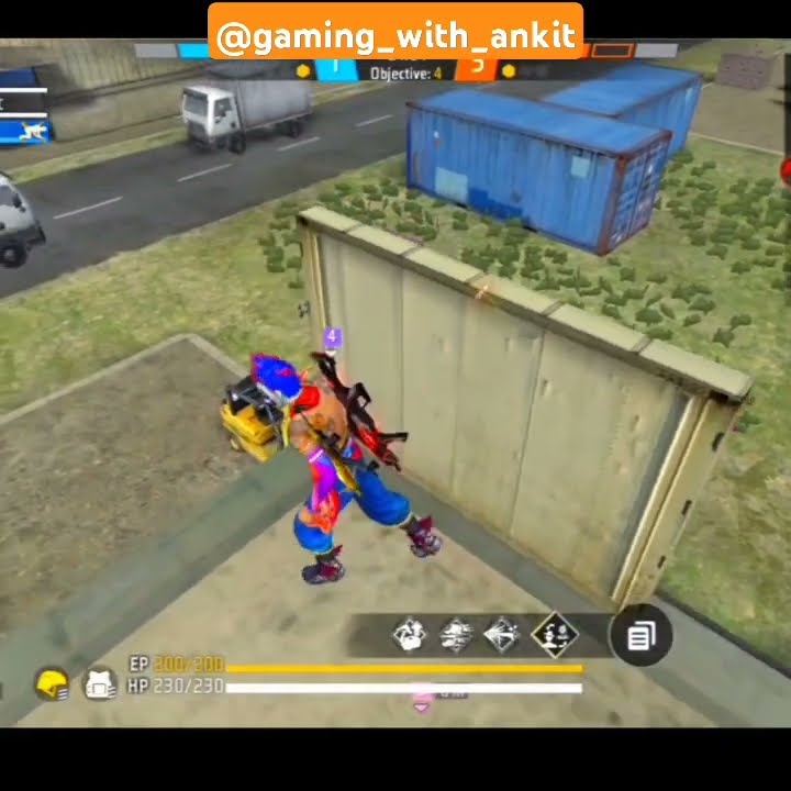 1vs4 cs ranked Elite master💀🗿 lobby #viralvideo #freefire # ...