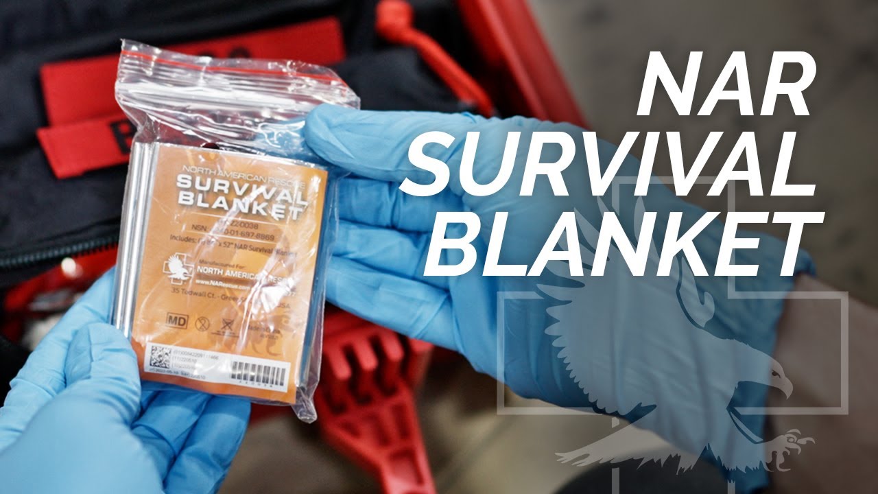 How to use the NAR Survival Blanket - YouTube