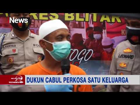 Perkosa Satu Keluarga, Dukun Cabul di Blitar Diringkus Polisi - Realita 25/02