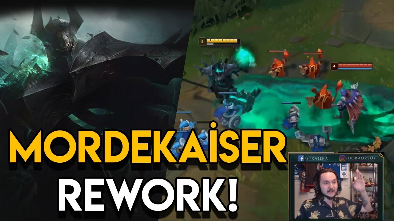 MORDEKAISER TÜM YETENEKLERİ | Mordekaiser Rework Çıktı! - YouTube