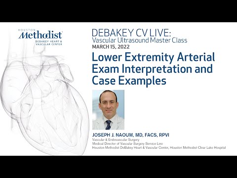 Lower Extremity Arterial Exam Interpretation and Case Examples (Joseph ...