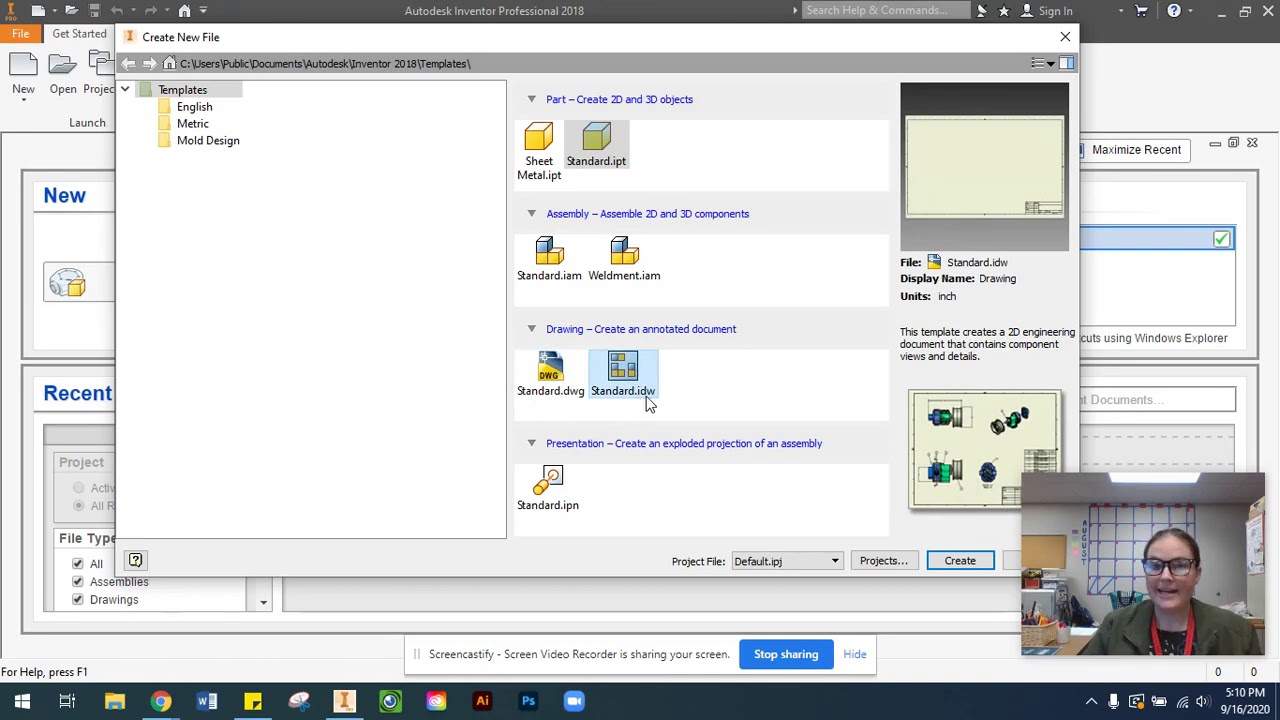 Intro to Inventor Environment and Files Types - YouTube
