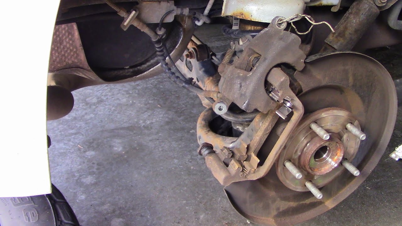 Brake Caliper Slide Pin Rusted Frozen Removal Hack YouTube Brake Caliper Slide Pin Rusted Frozen Removal Hack YouTube
