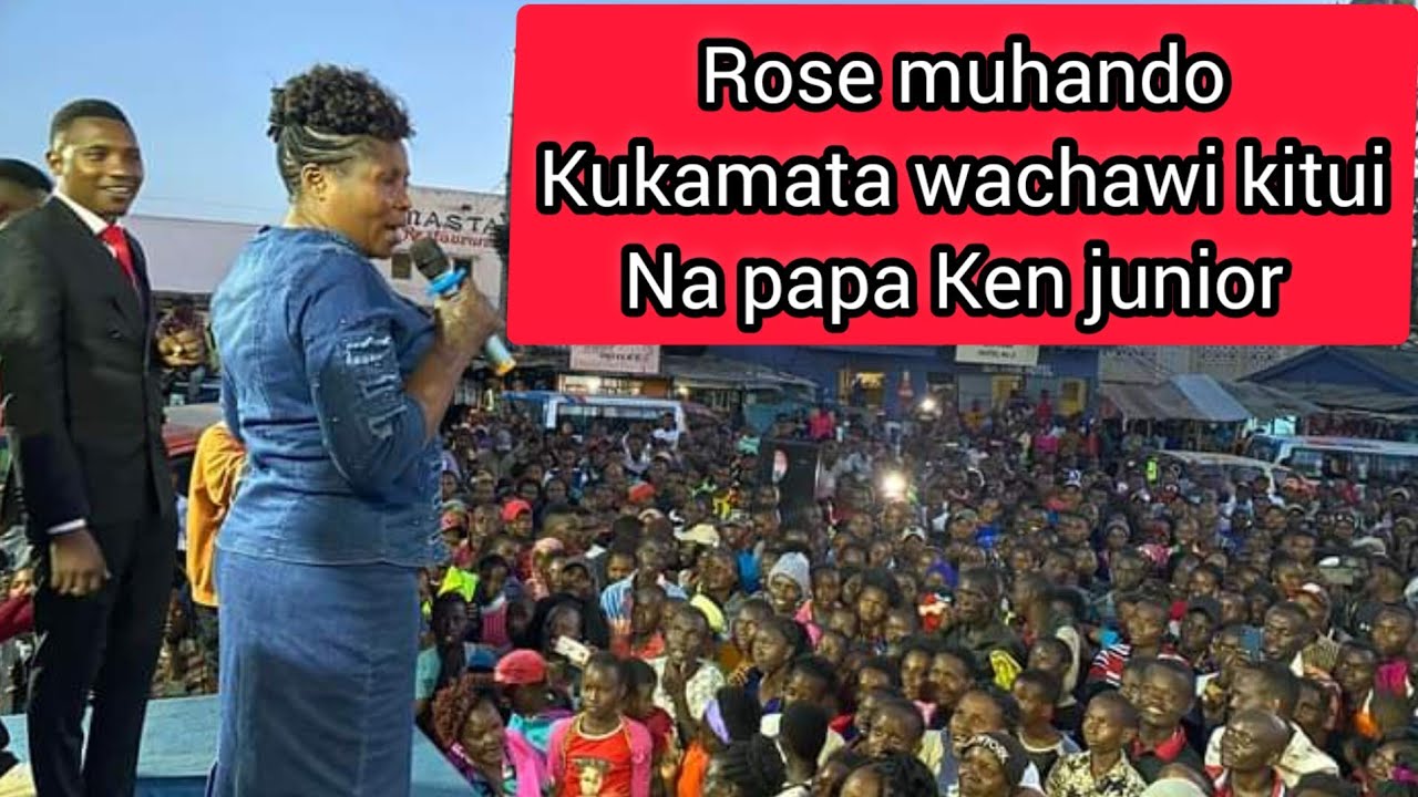 ROSE MUHANDO with PAPA KEN JUNIOR kitui wakamata mchawi adharani😱😱😱😱😱 - YouTube