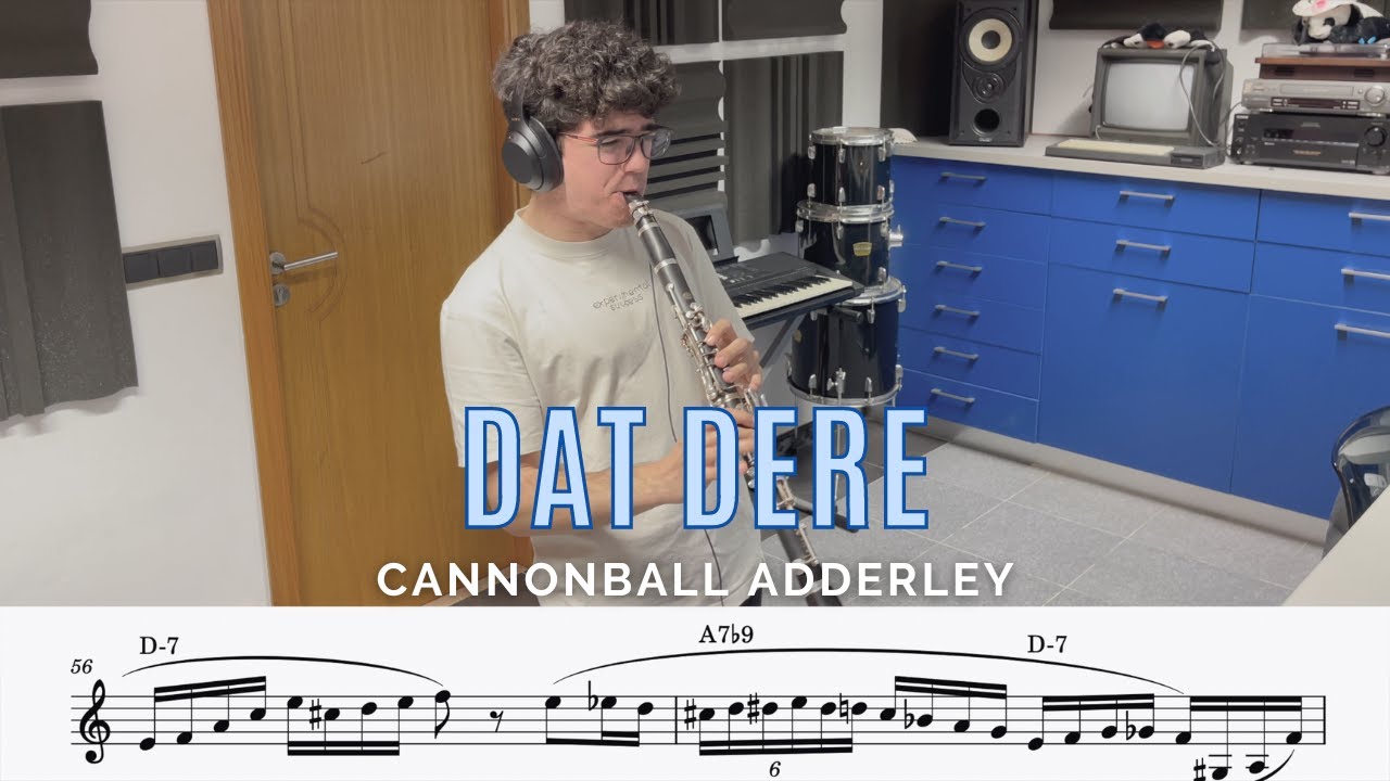 Transcription - Cannonball Adderley: Dat Dere - YouTube