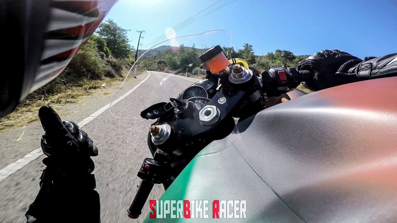 Riding Yamaha R6 Super Fast Ride - YouTube