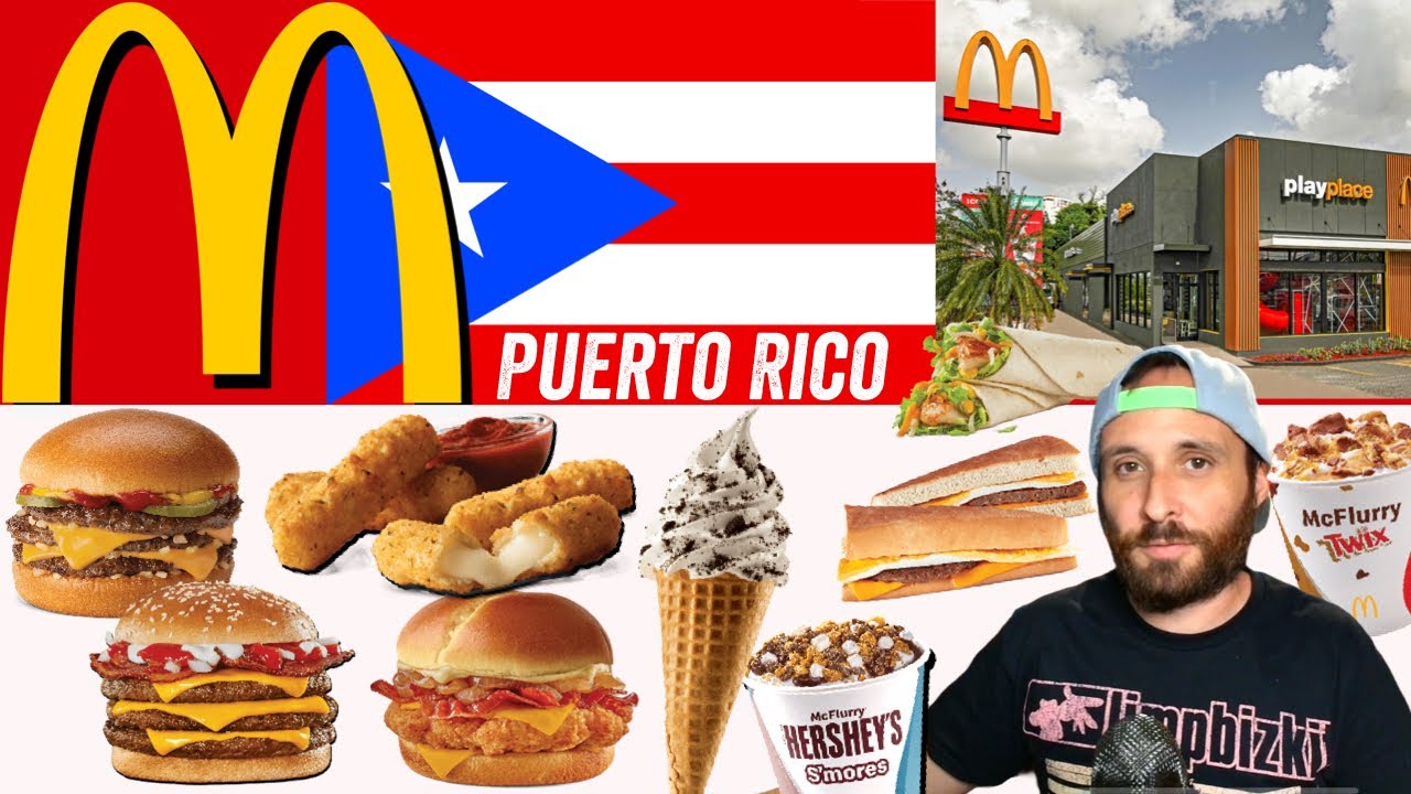 McDonald’s Puerto Rico Menu - What’s Different? - YouTube