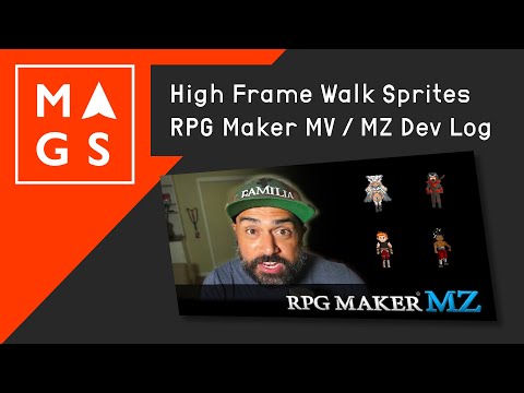 Custom High Frame Walk Sprites in RPG Maker MV / MZ, Familia 1.3.7 ...