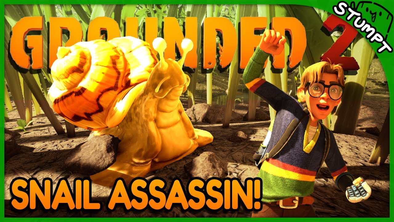 What Do You Have Against SNAILS!? - Grounded 2 4-Player Gameplay - YouTube